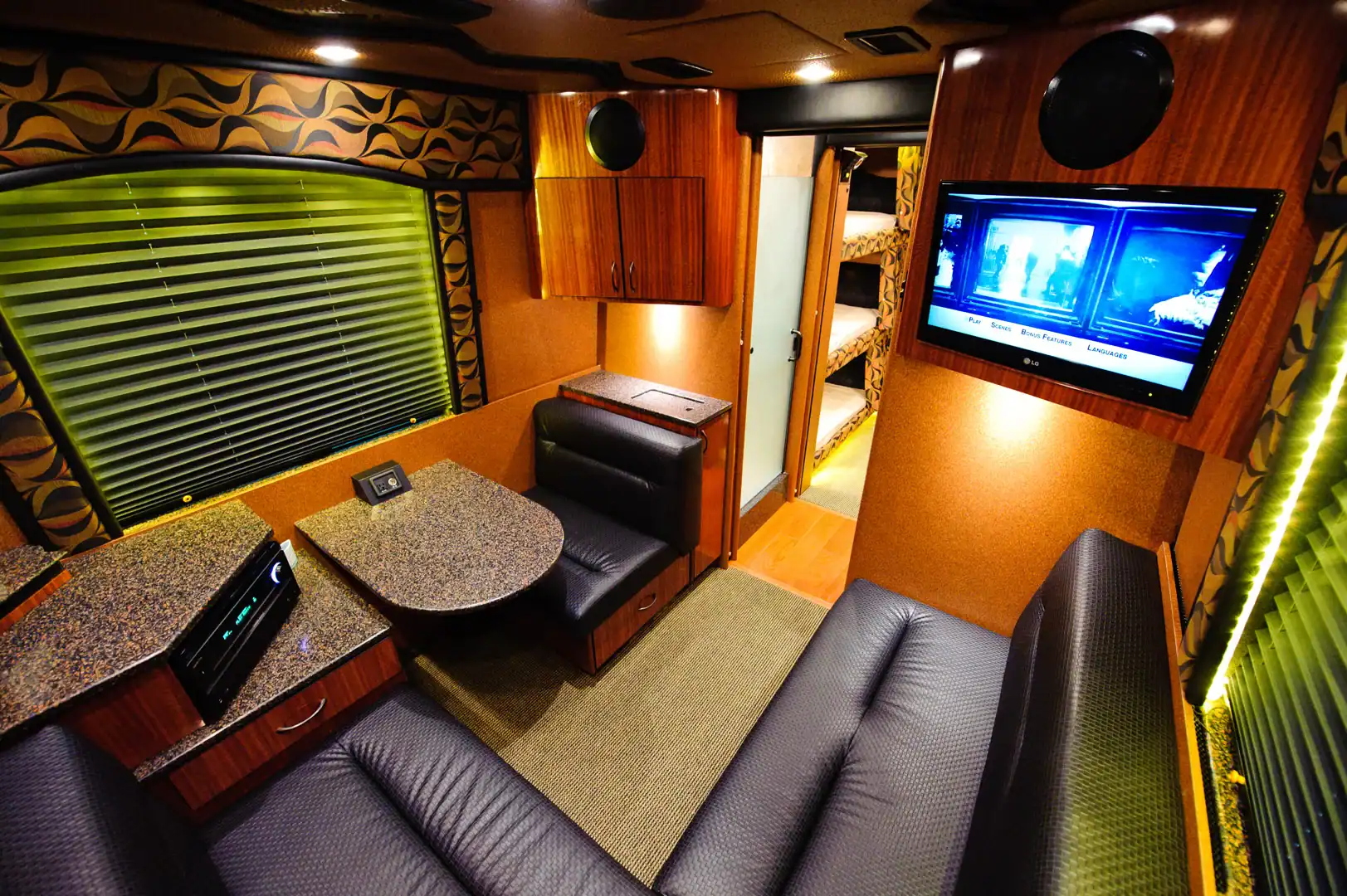 We use Prevost the best frames for building luxury coaches